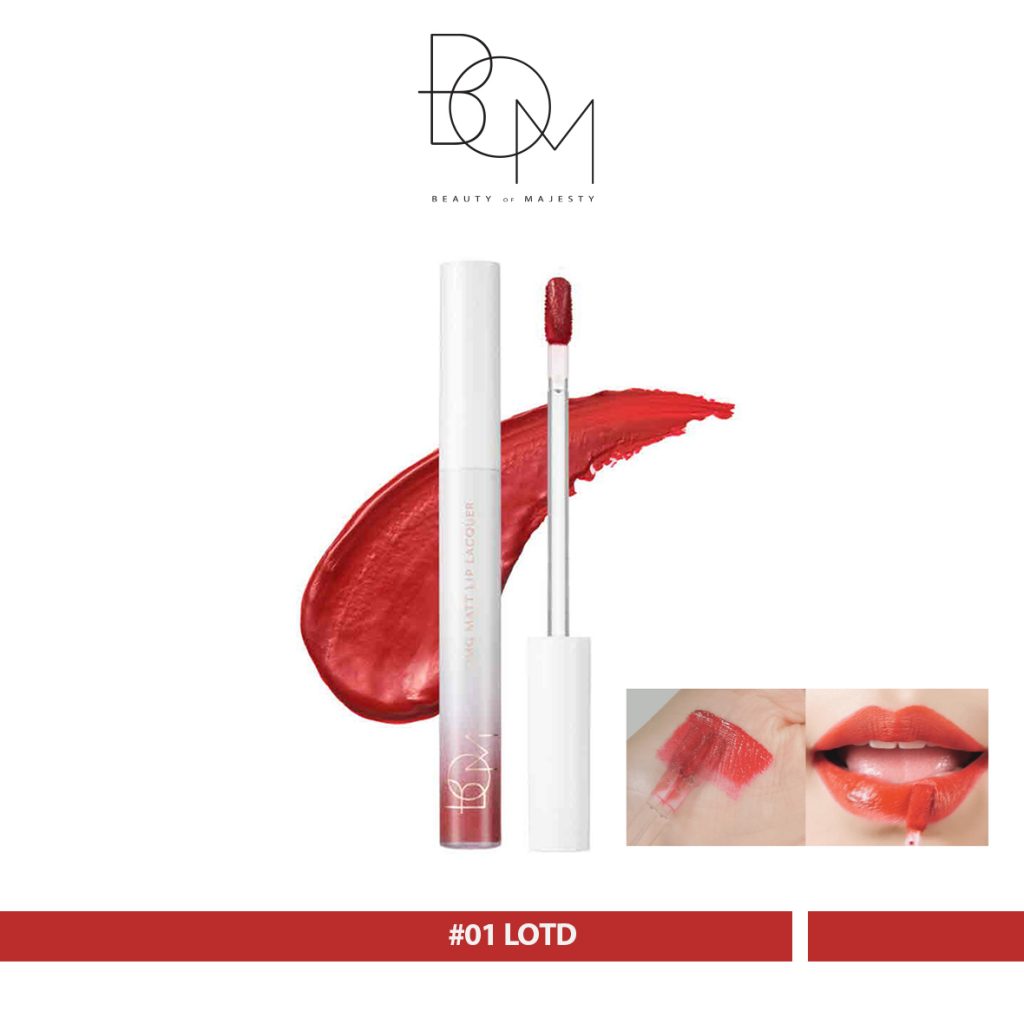 BOM OMG Matt Lip Lacquer in Colour LOTD