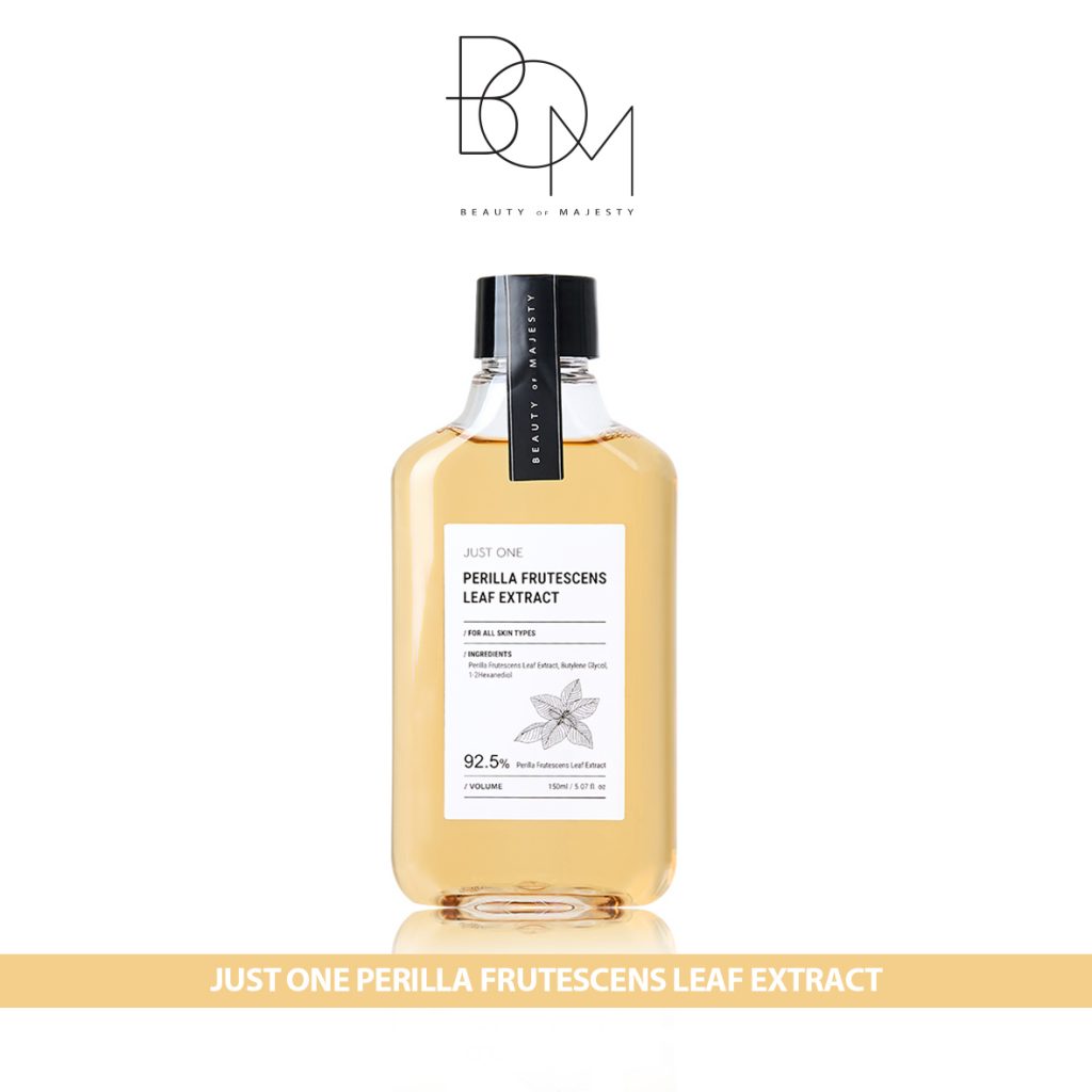 BOM Just One Perilla Frutescens Leaf Extract 92.5% Toner & Face ...