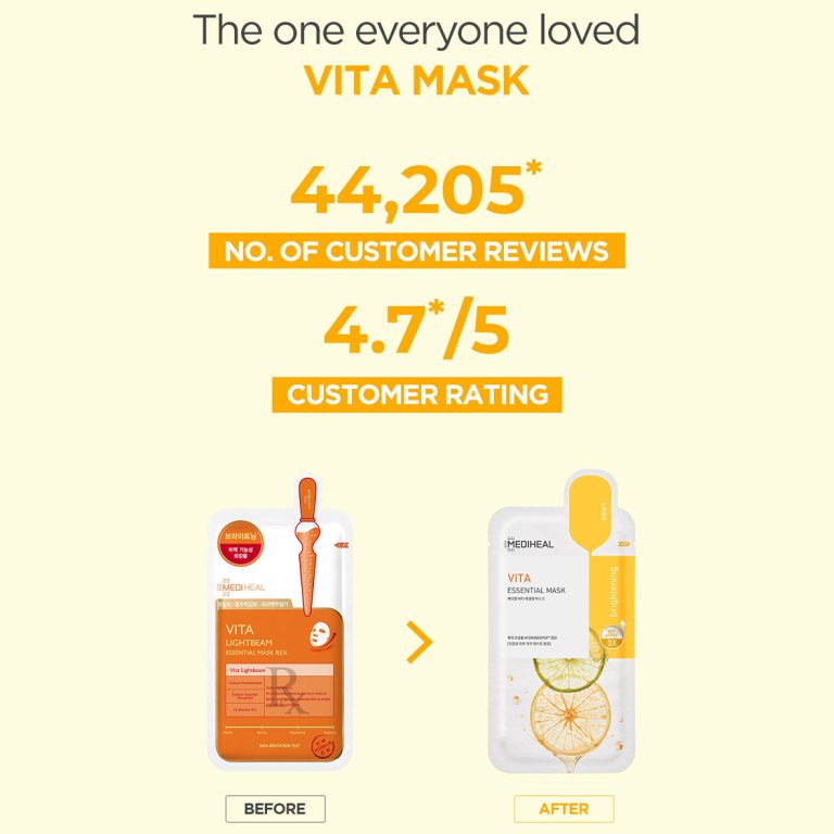 MEDIHEAL Vita Essential Mask Sheet (10 sheet)